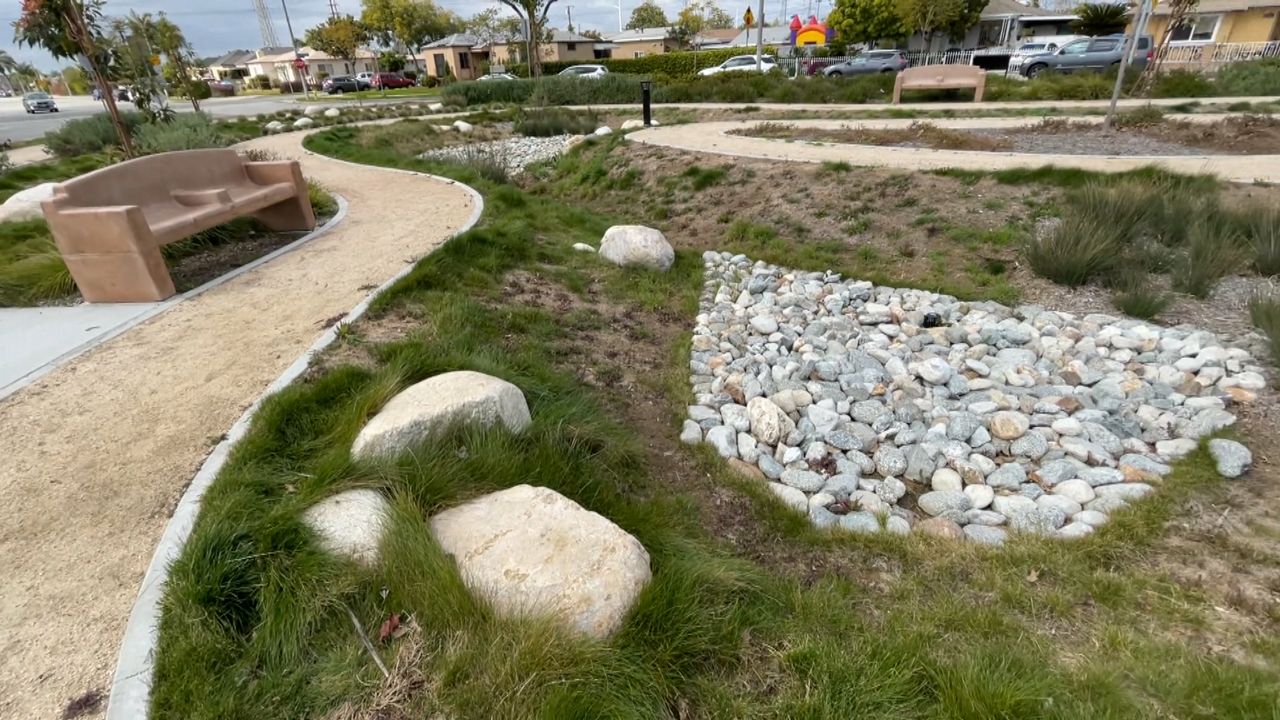 Sustainable green spaces provide water conservation