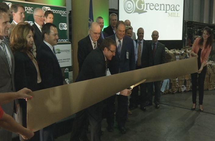 $450 Million Greenpac Paper Mill Officially Opens in Niagara Falls