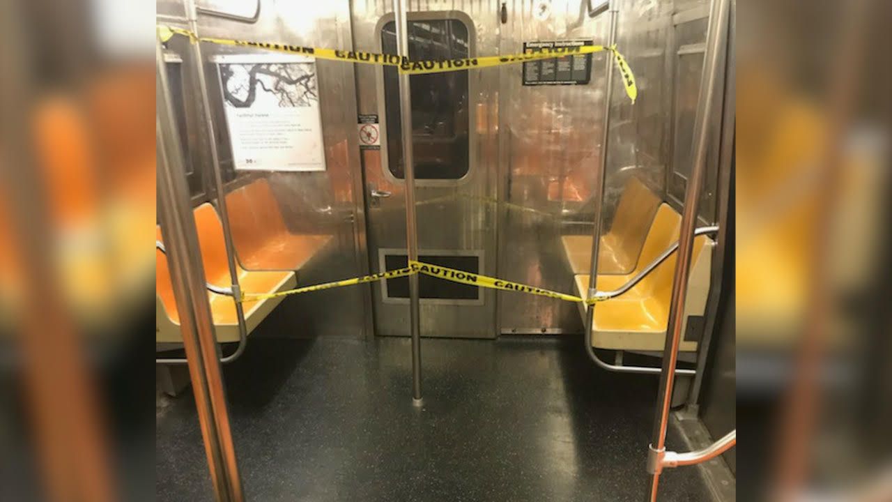 Train Operator Blocks Off Part of G Train to Social Distance