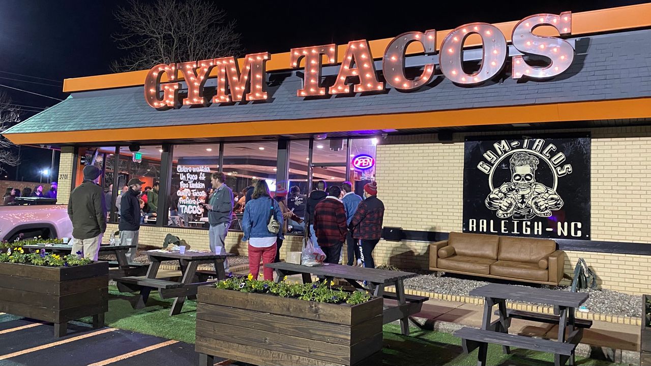 Gym Tacos opens storefront and helps registering voters