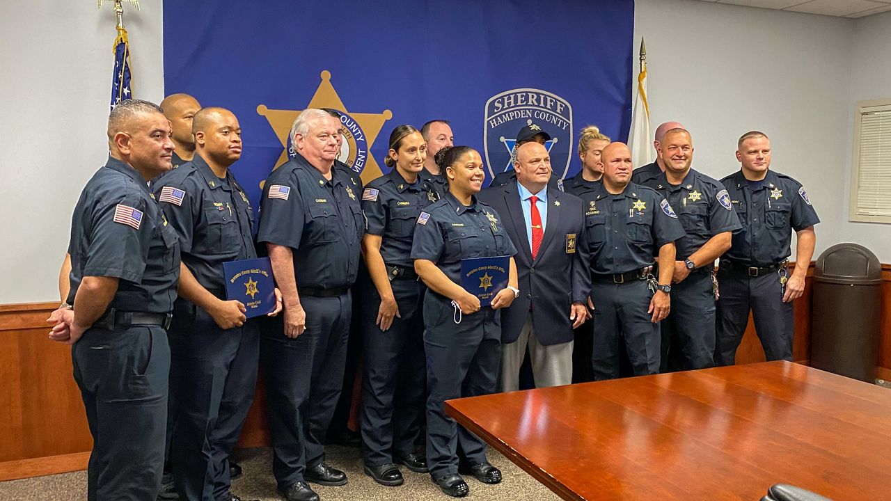 16 correctional supervisors pinned in ceremony on Wednesday