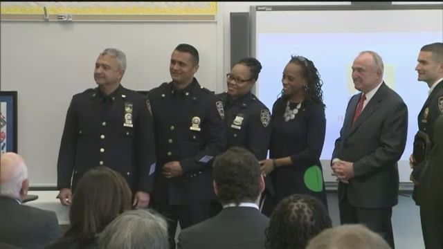 Harlem Police Officers Honored for Protecting Students