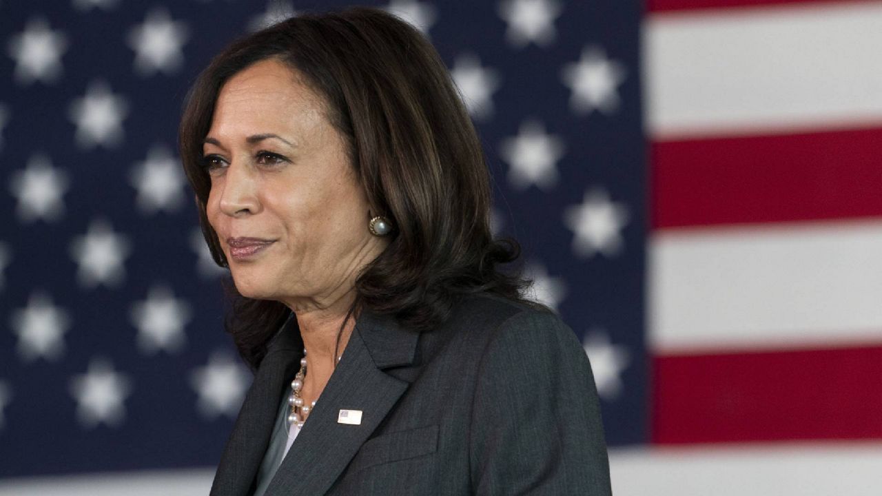 100 days in, Vice President Harris asks nation to think big