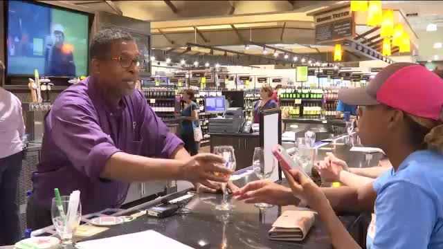 Raise your glass, the new Brier Creek Harris Teeter has a bar