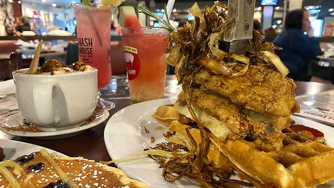 Hash House a Go Go's Fried Chicken and Waffles an attraction