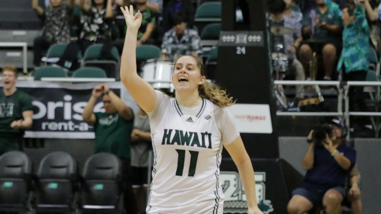 UH's Lily Wahinekapu is first-team All-Big West