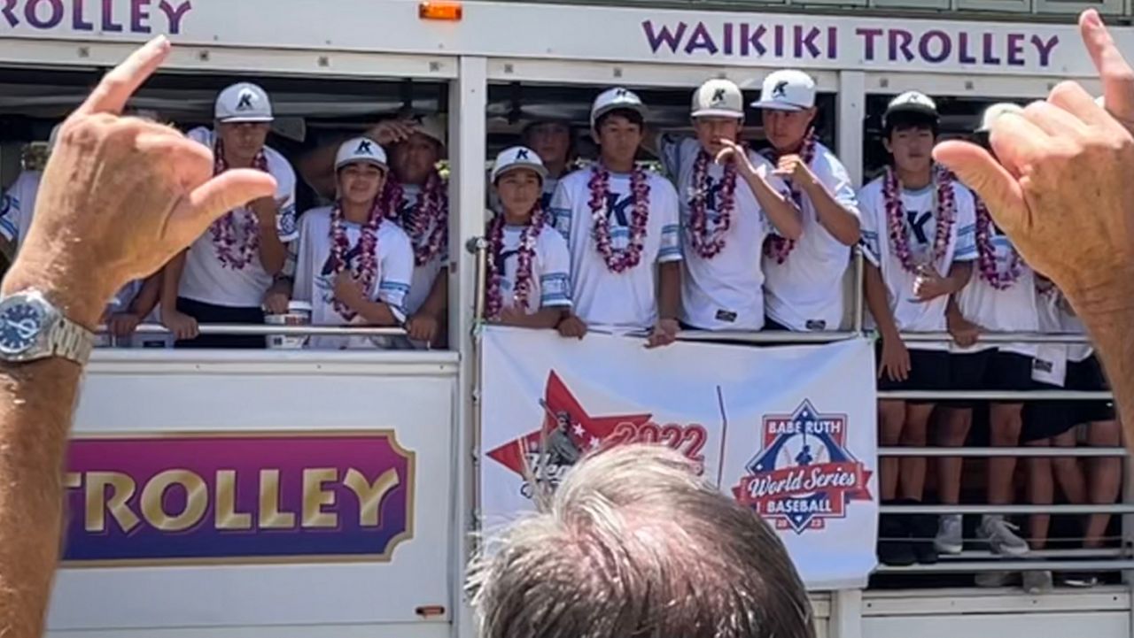 World champion Honolulu Little League team honored