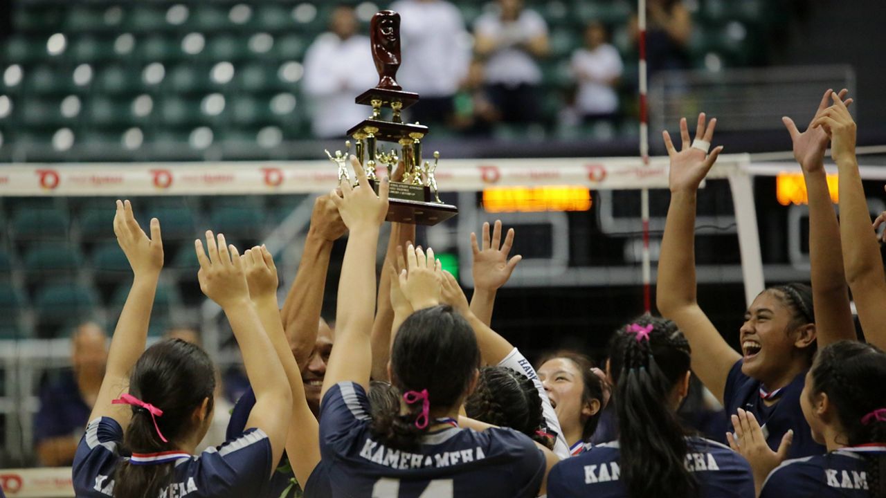 Iolani all business en route to state volleyball title