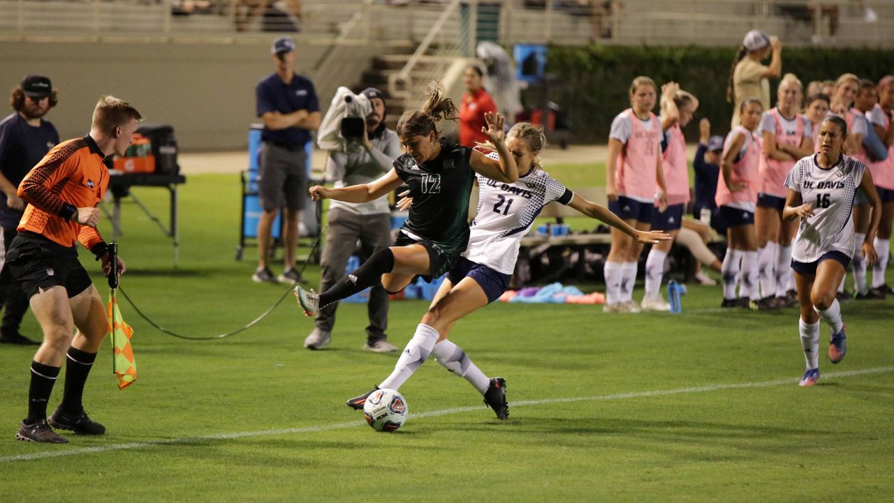 Hawaii soccer team counters UC Davis to take Big West opener