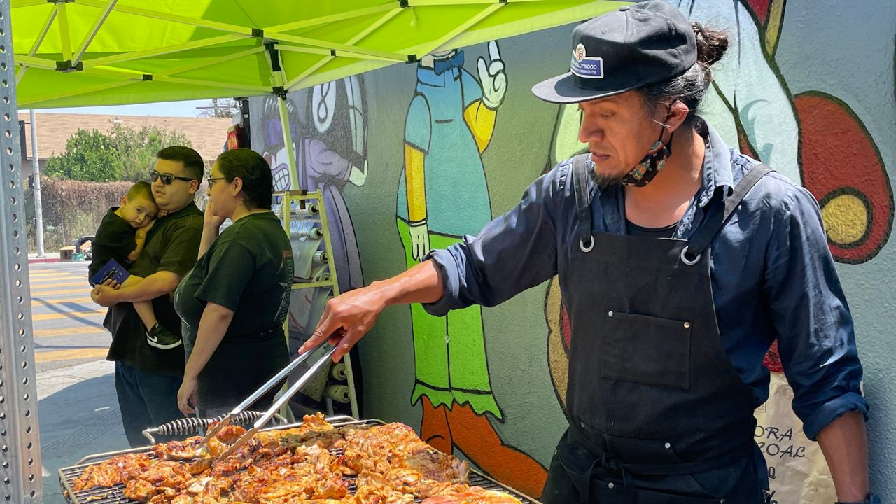 Community Cookouts, free street food in South Central