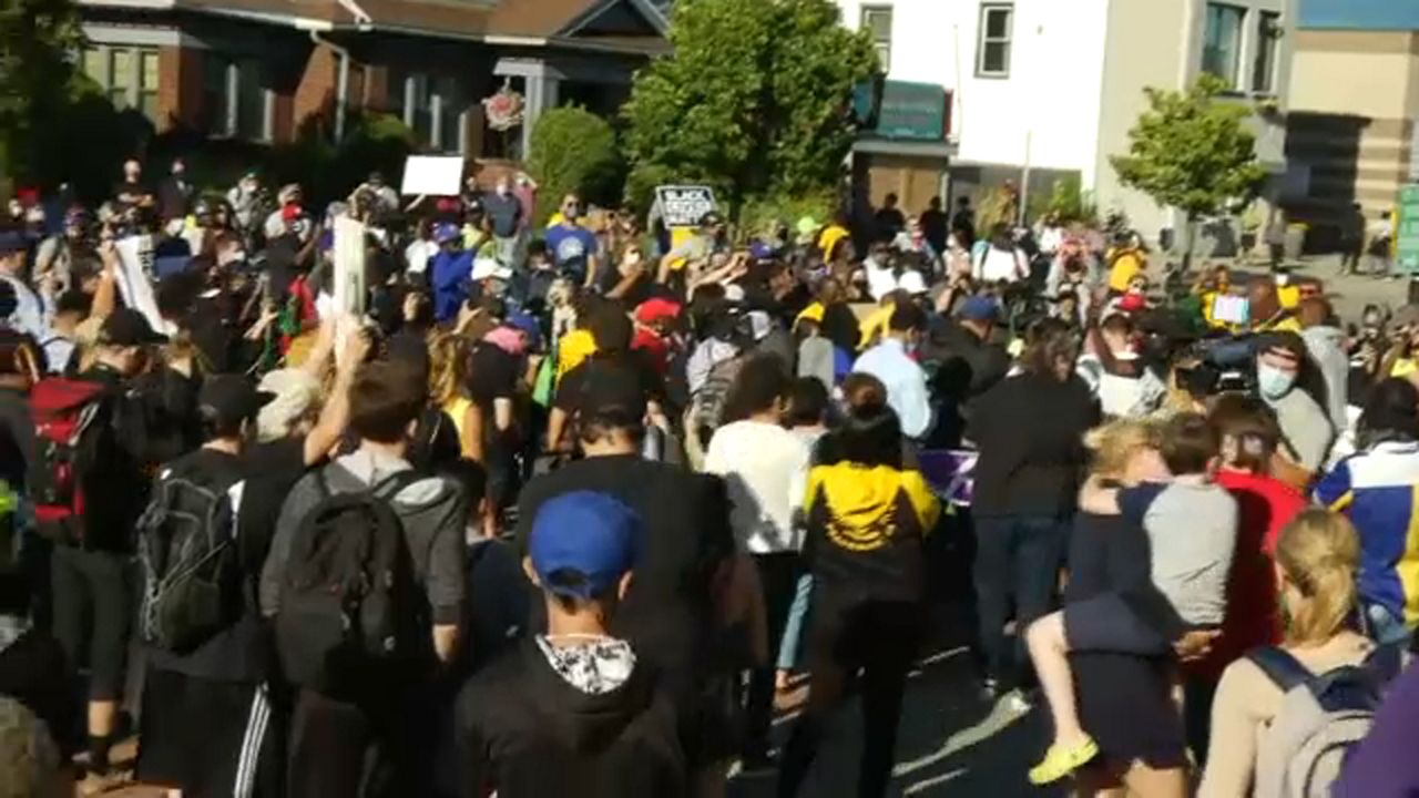 Live Blog: Protests in Buffalo Friday