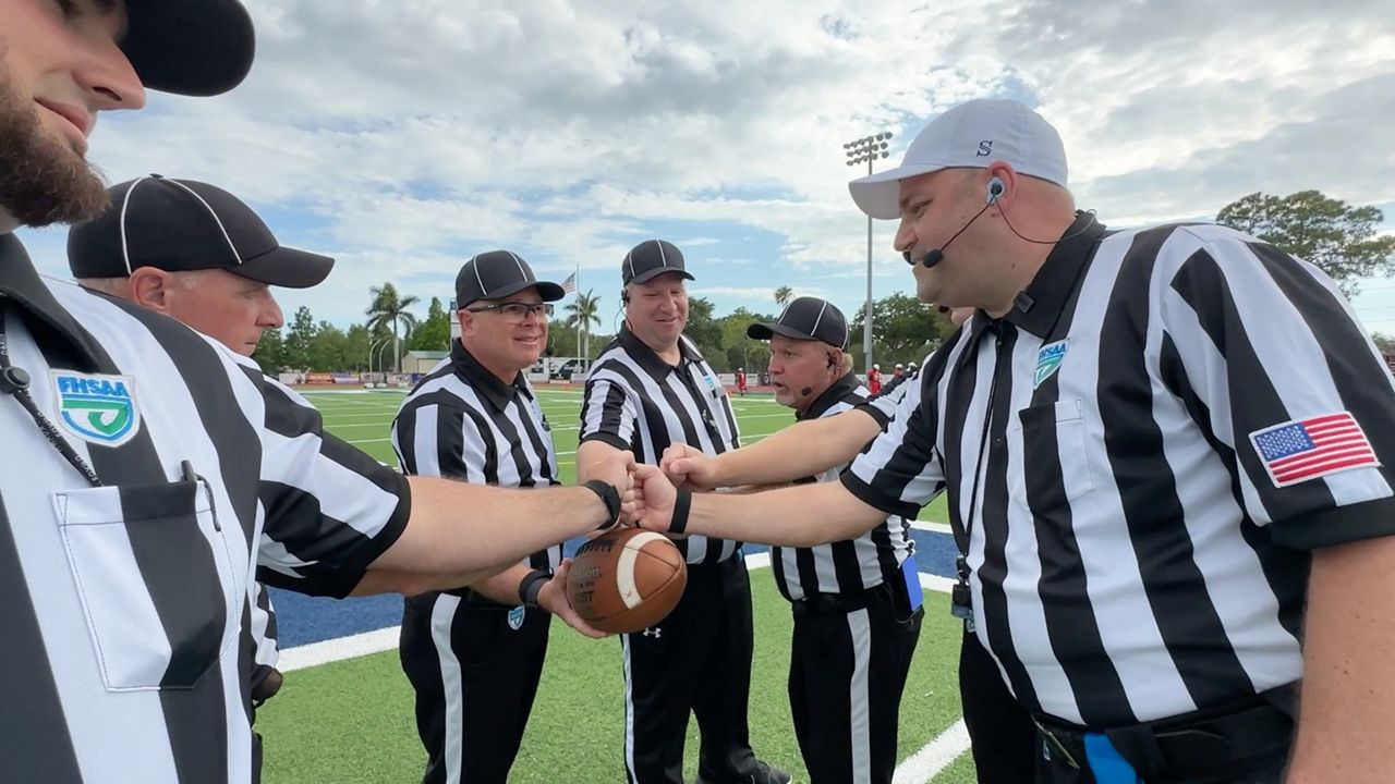 Referee inspires others to get involved amid shortage