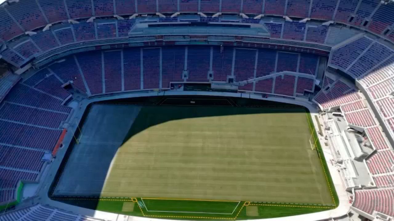 New drone footage offers updated look at Highmark Stadium