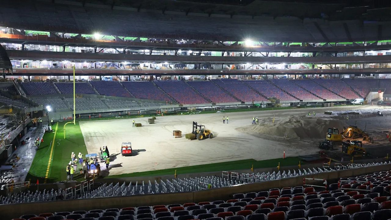 Future home of the Buffalo Bills taking shape
