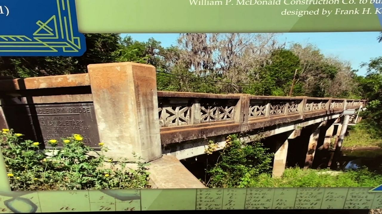 As Polk bridge is replaced, its history is preserved