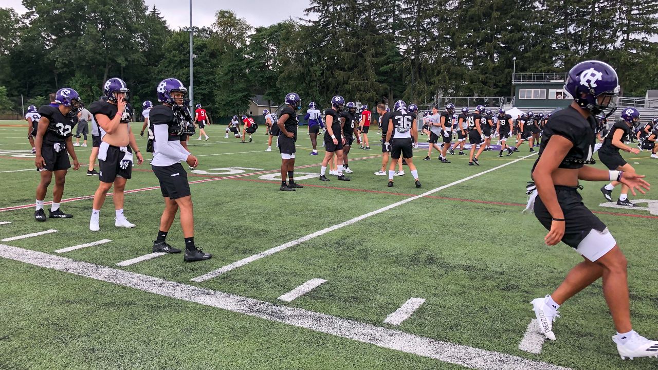 Holy Cross football team has target on their backs