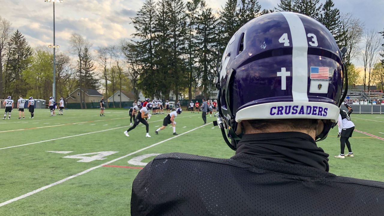 Holy Cross football team looking forward to the season