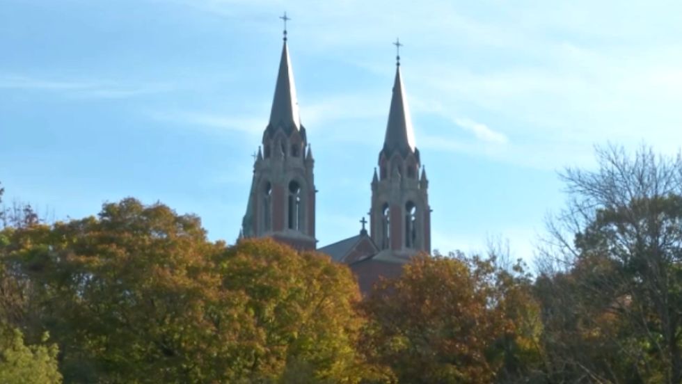 Beauty of fall colors come alive at Holy Hill
