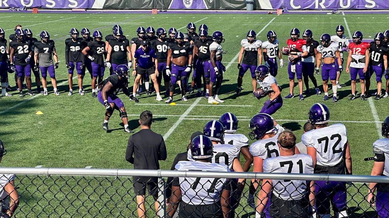 Holy Cross football team excited for new season