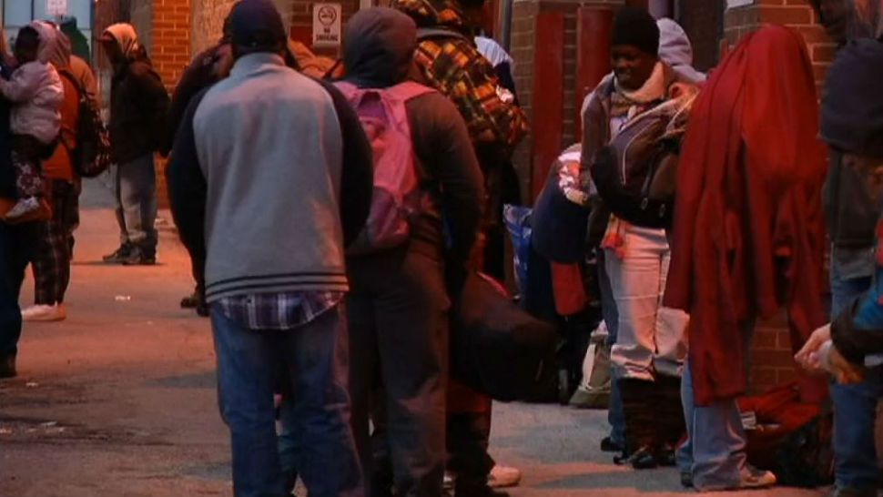 Homeless advocates spend night on streets counting number of those in need