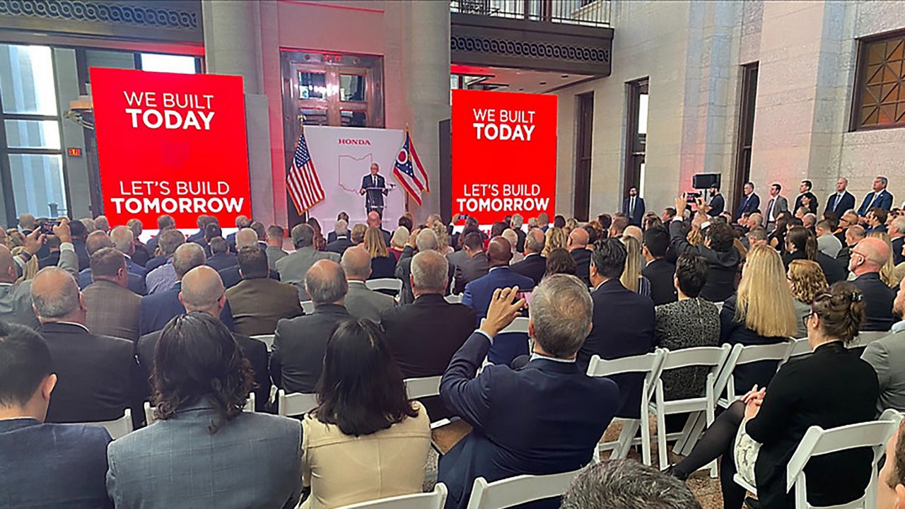 Honda electric battery plant coming to Ohio