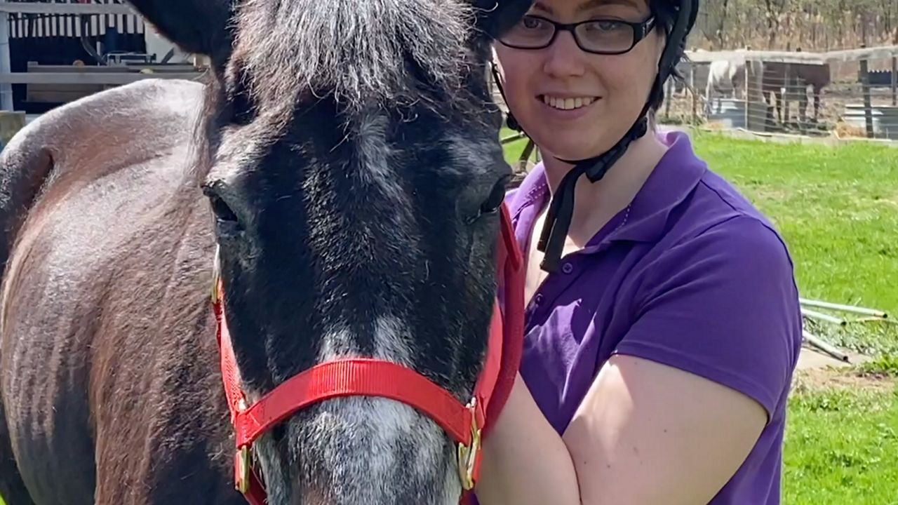 Horse riding champion overcomes the stigma of Aspergers