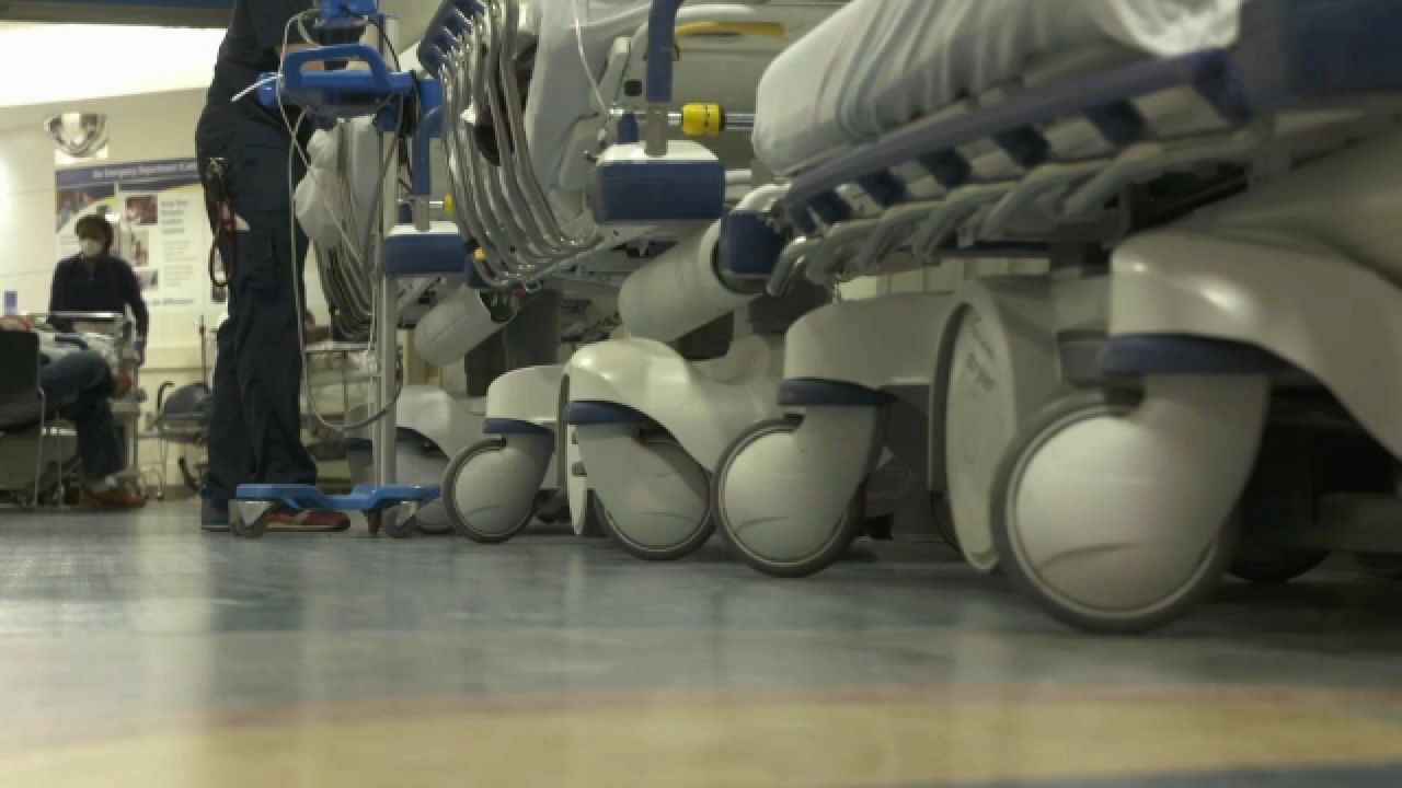 Hospitals working through overcrowded emergency departments