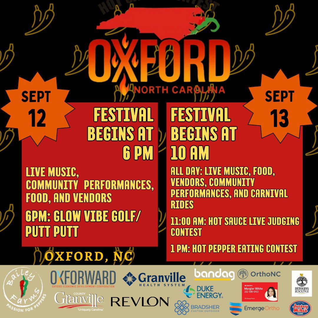 Weekend in N.C.: N.C. Folk Fest, N.C. Hot Sauce Contest