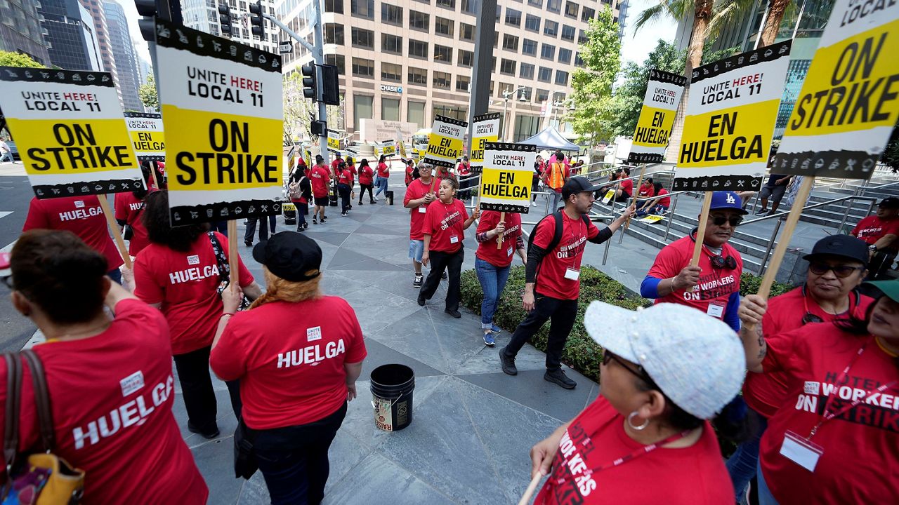 Unite Here Local 11 co-president's update on hotel strike