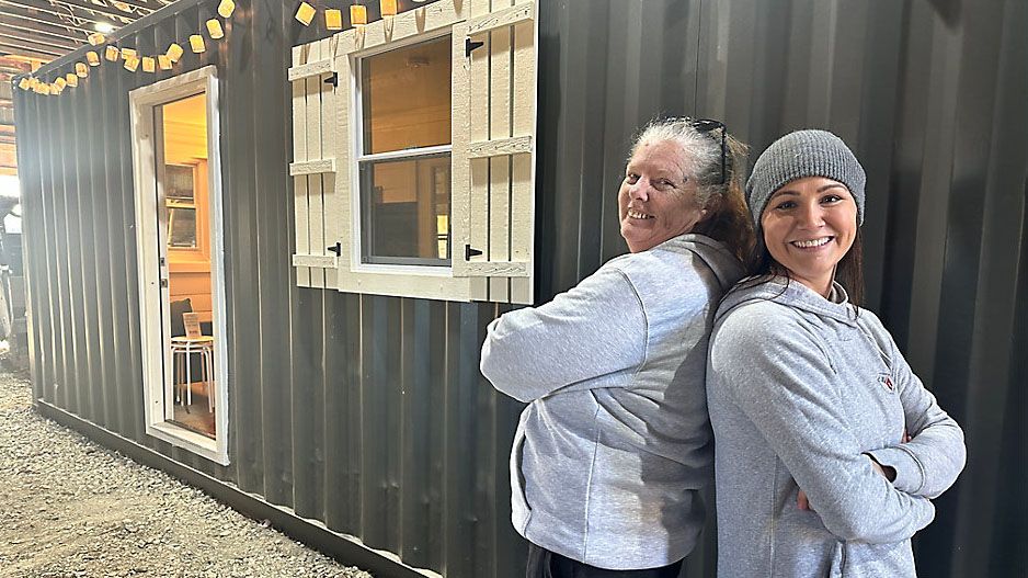 Women-owned business building houses out of containers