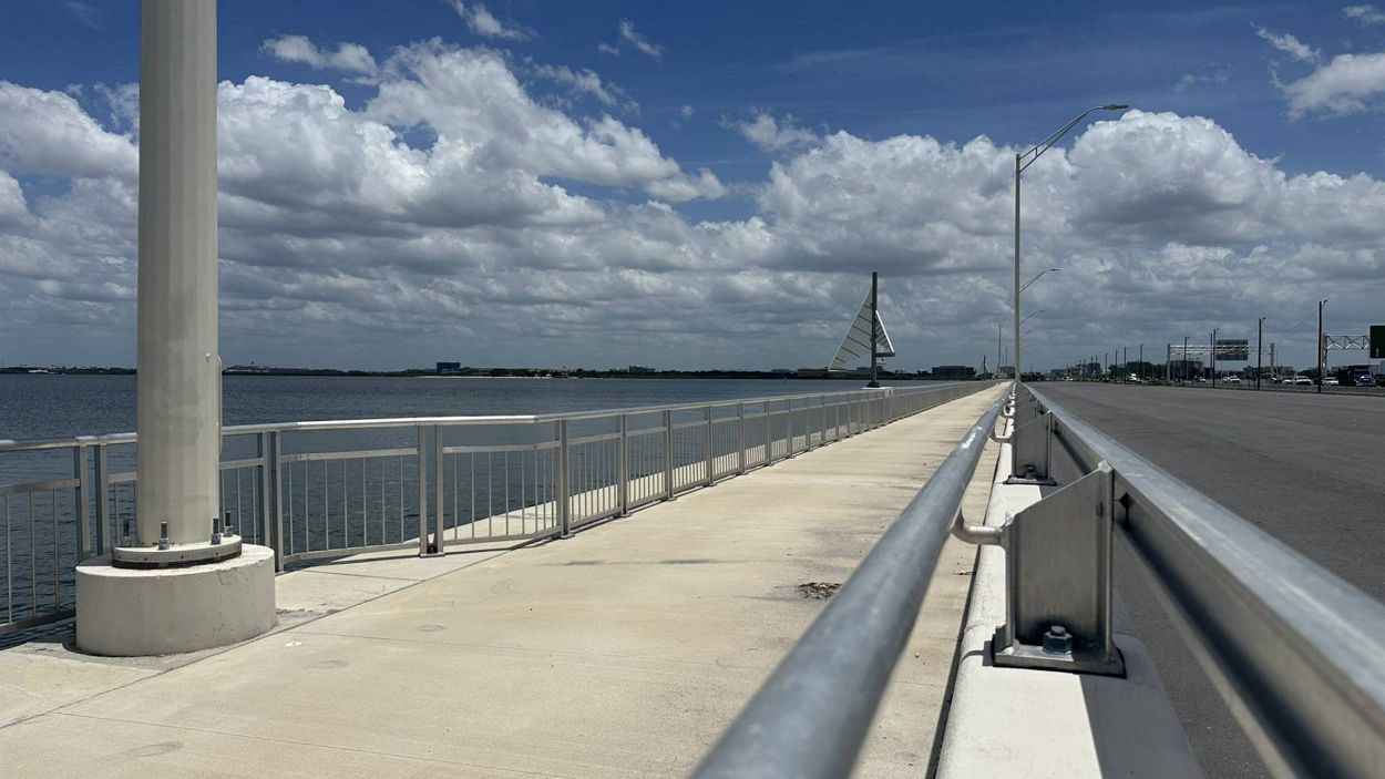 Howard Frankland's express lanes, multi-use trail open