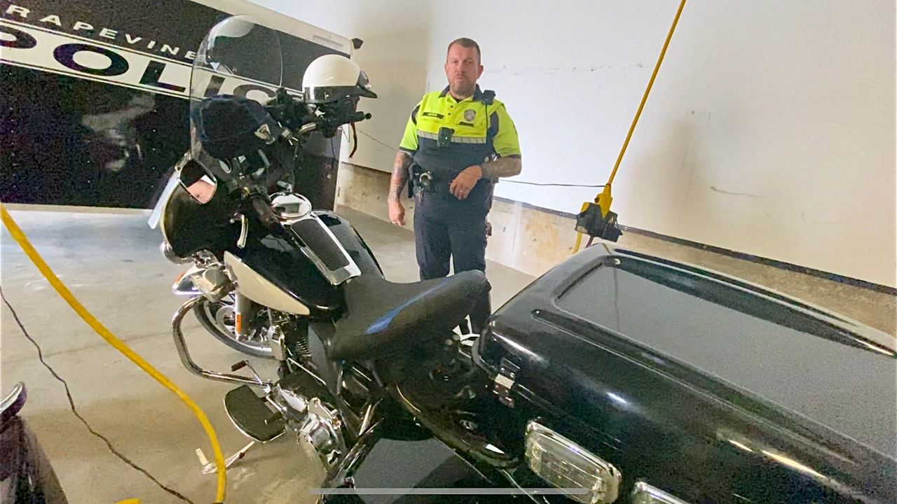 Grapevine Motorcycle Cop Back 4 Years After Nearly Fatal Crash