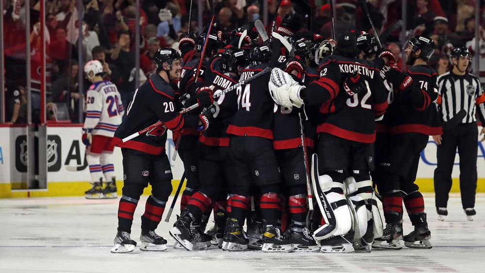 Cole’s OT goal lift Hurricanes past Rangers for Game 1 win