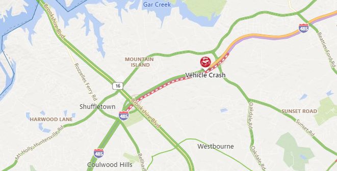 Driver Charged in Deadly I-485 Crash