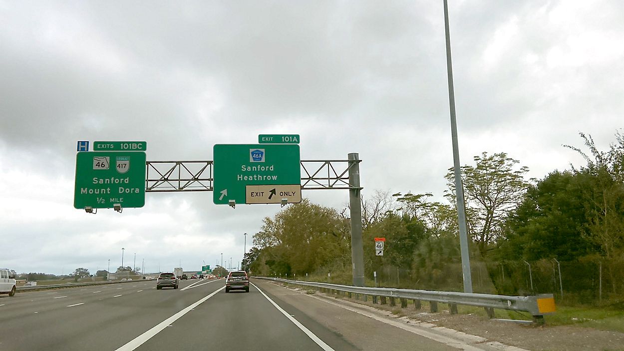 FDOT works to ease congestion on I-4 ramps in Sanford