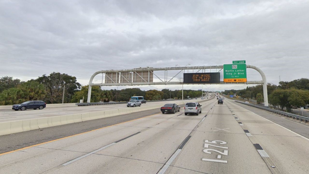 Stretch of I-275 in Tampa to close for construction