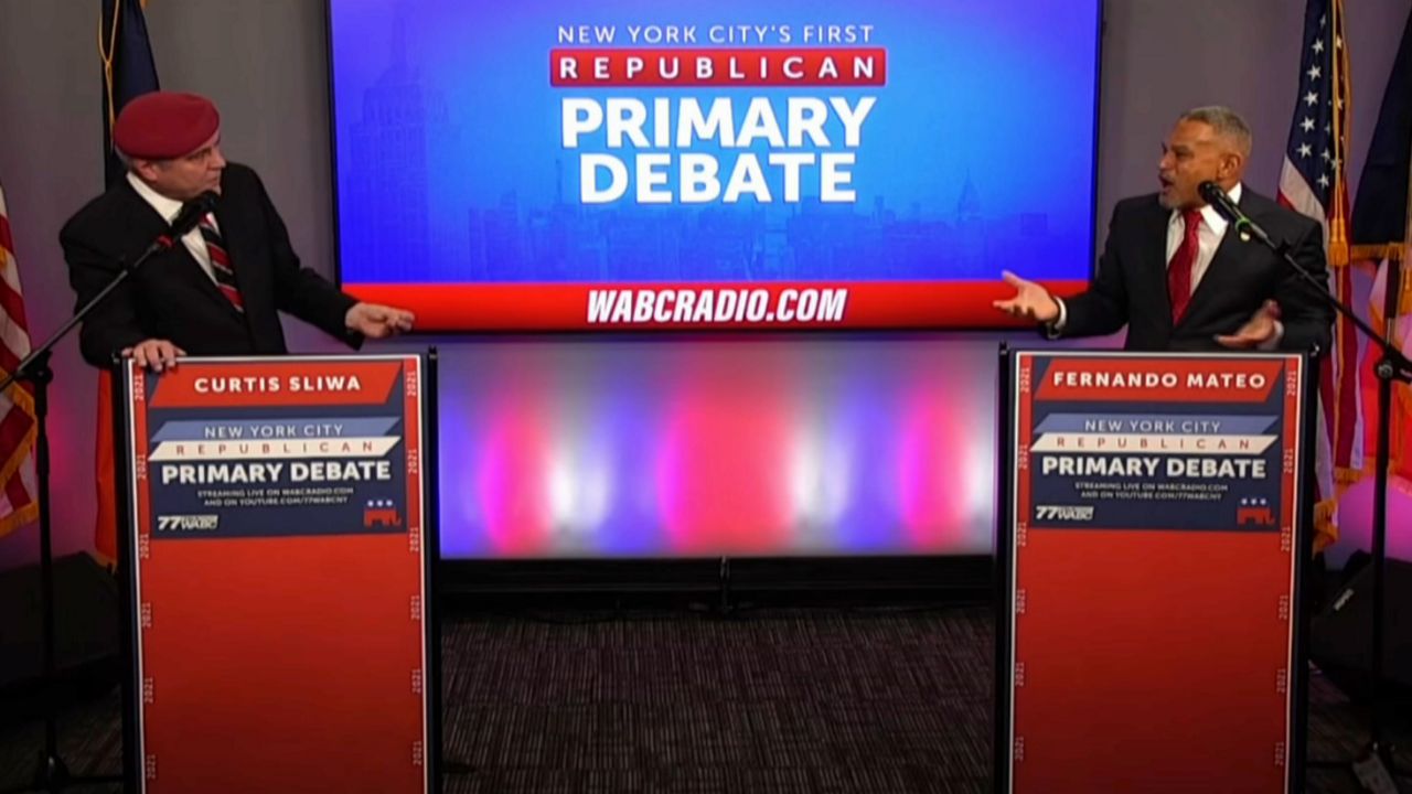 Republicans Sliwa and Mateo Face Off in Fiery Mayoral Debate