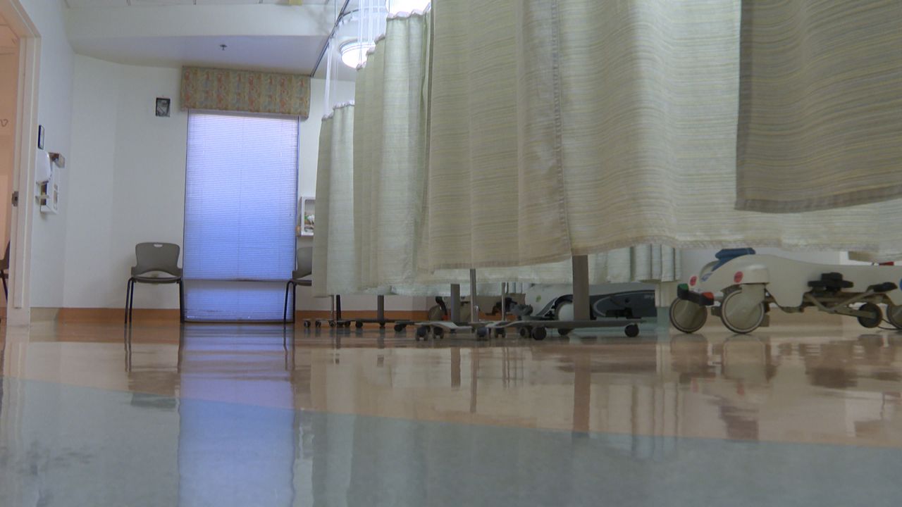 Patients Wait Outside as Hospitals Overrun With COVID Patients