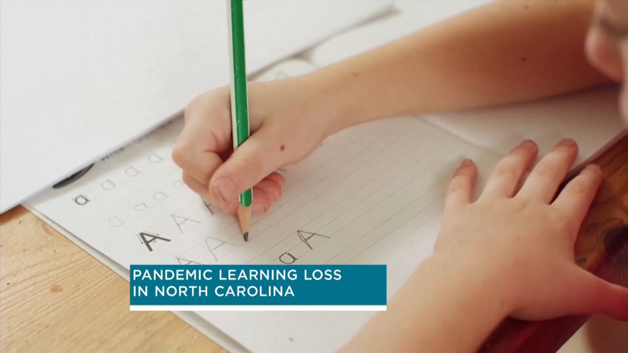 Pandemic learning loss in NC
