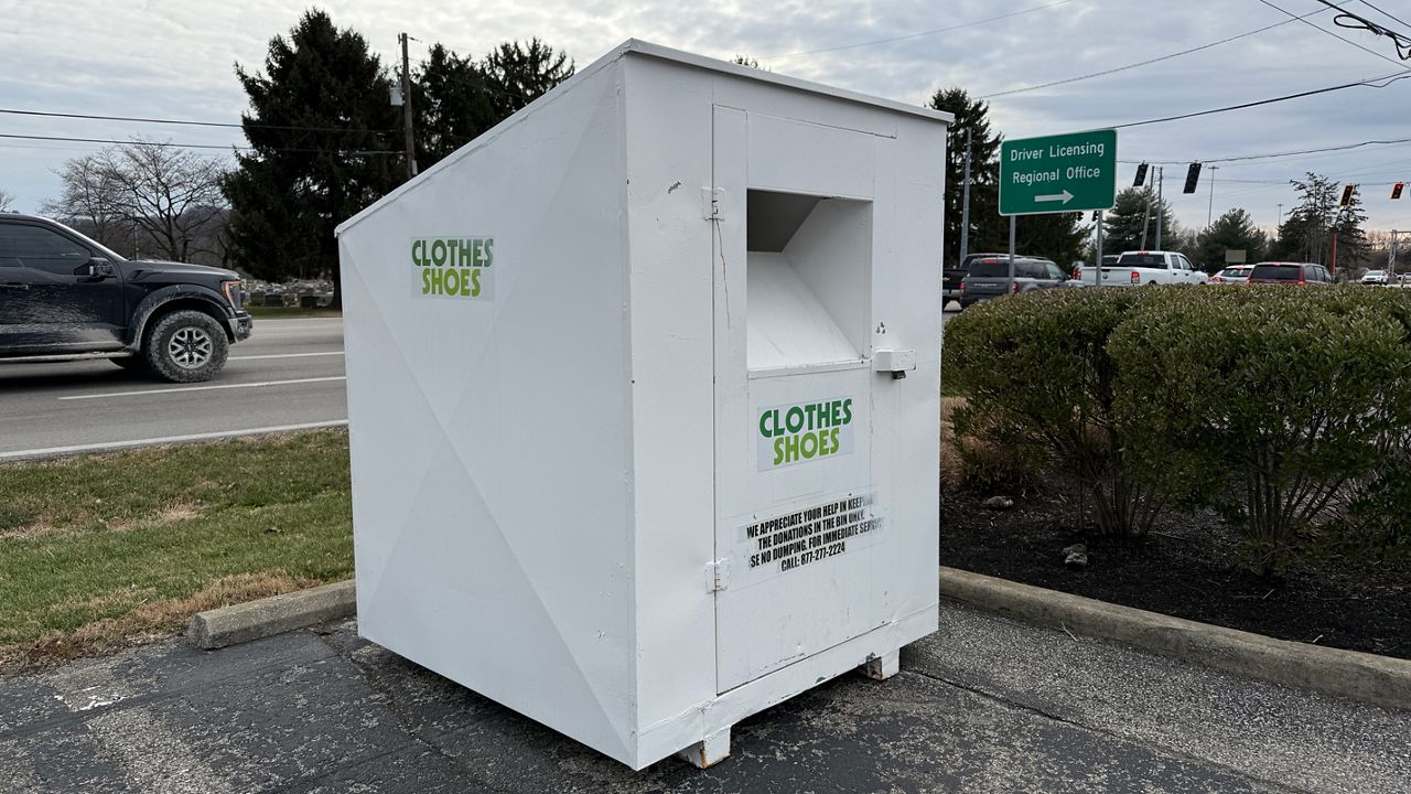 Illegal donation bins raise concerns
