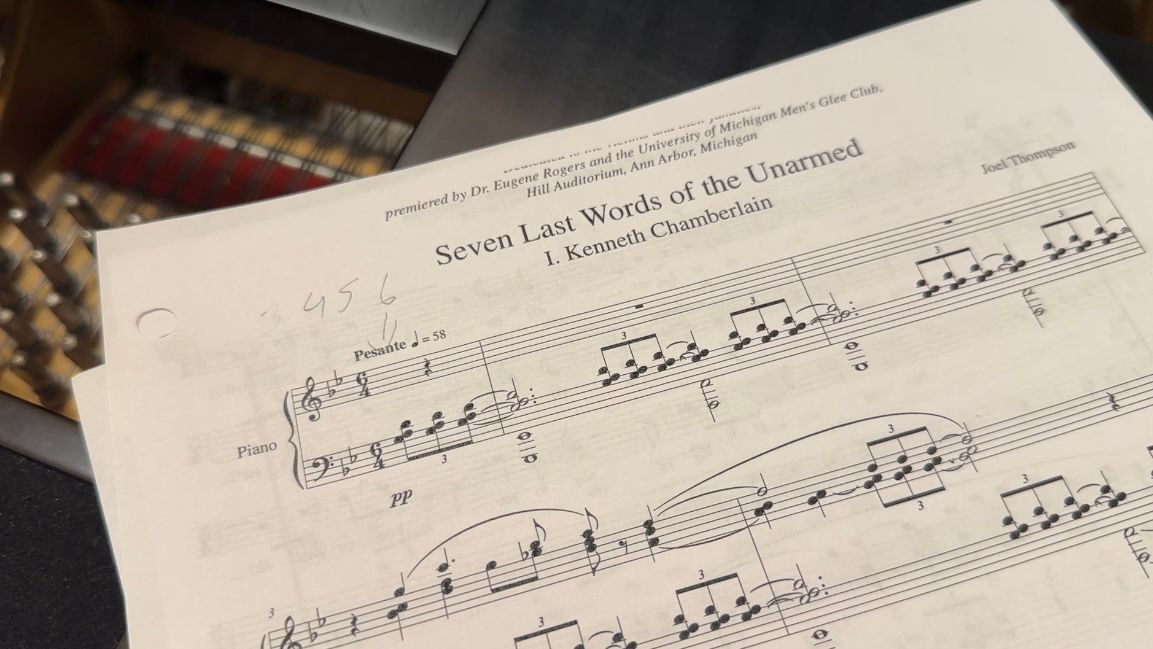 Social justice themed choral concert