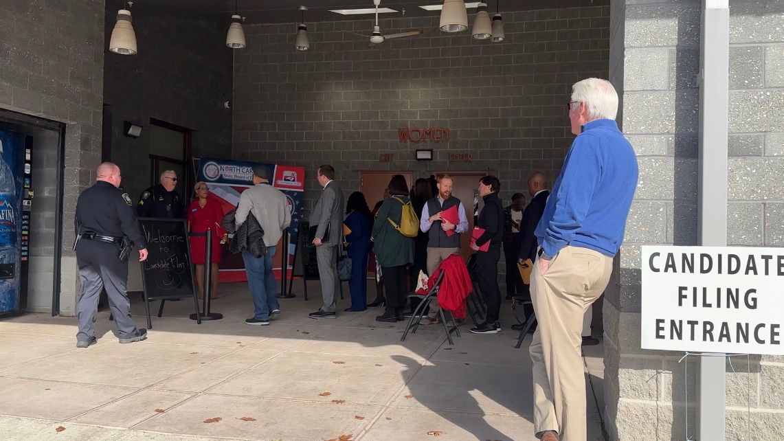 Candidate filing begins for 2024 elections in North Carolina