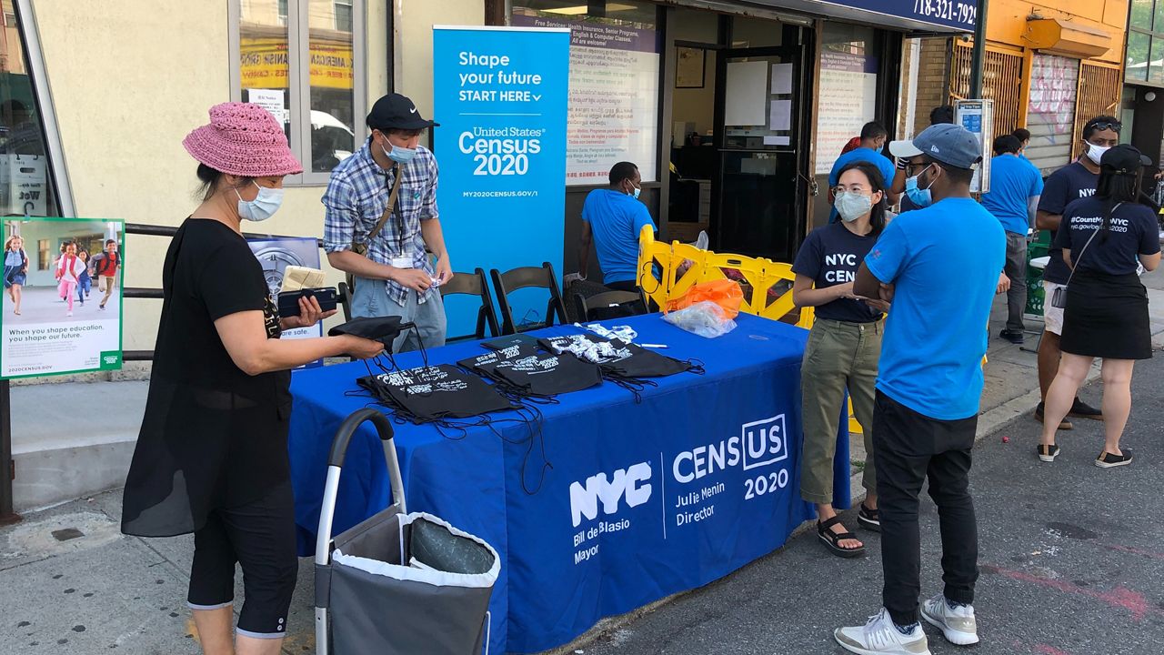 Census Volunteers Help New Yorkers Get Counted
