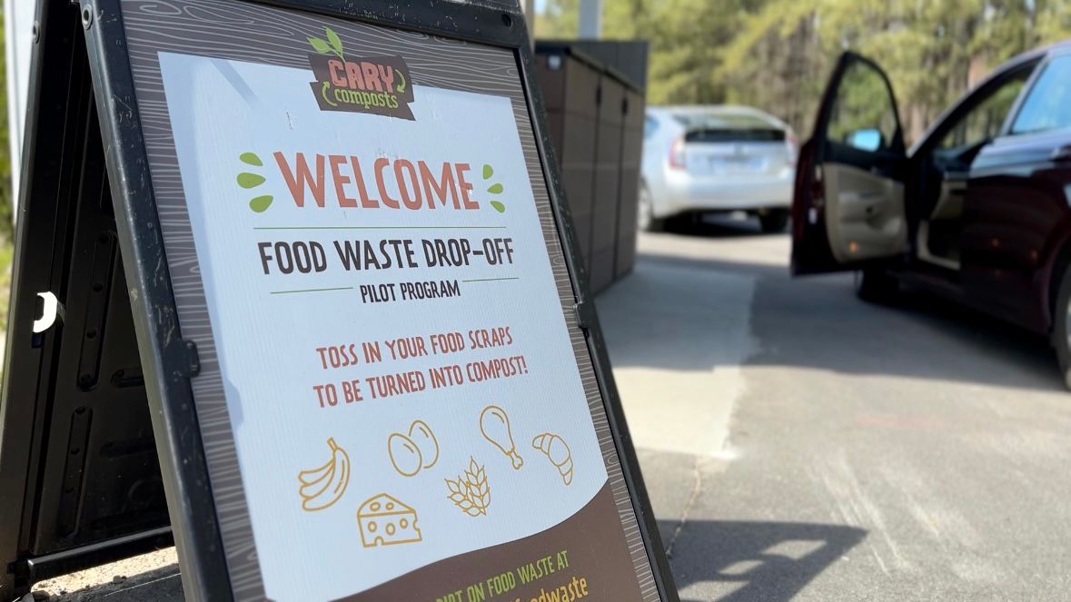 Cary's food waste program