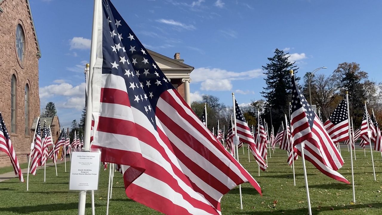 Canandaigua honors community heroes with Field of Honor