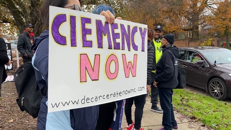 Month-long protest draws attention to clemency powers