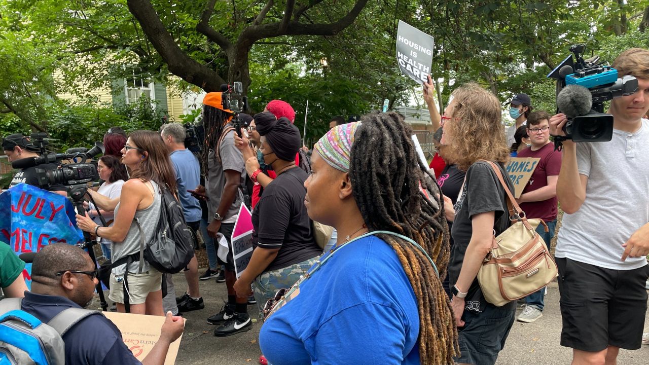 Advocates call for pathway to housing for homeless residents