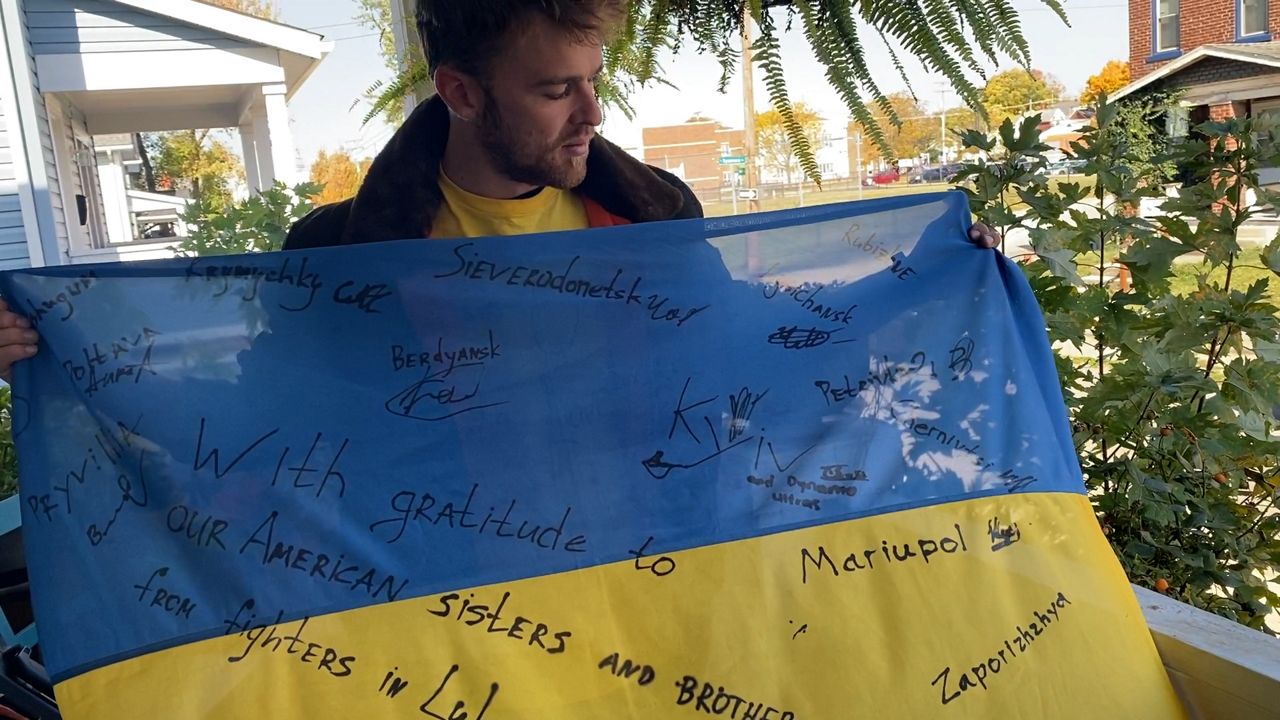 Ohio music duo sending help Ukraine's way