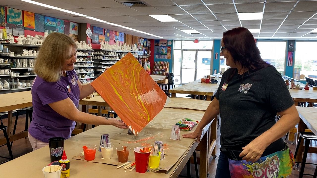 Walk-in art studio helps visitors find the joy in creating