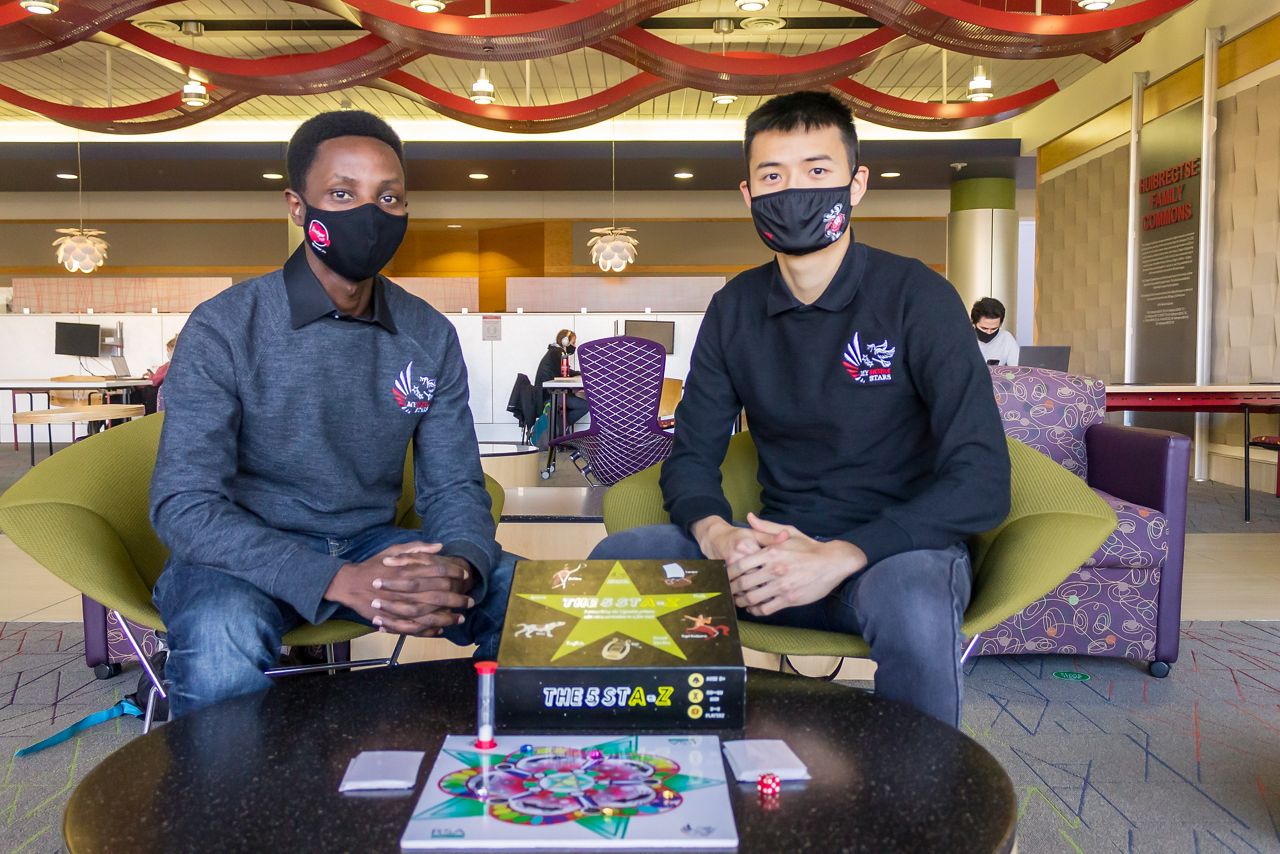 UW Seniors Develop Educational Board Game for Refugee Students